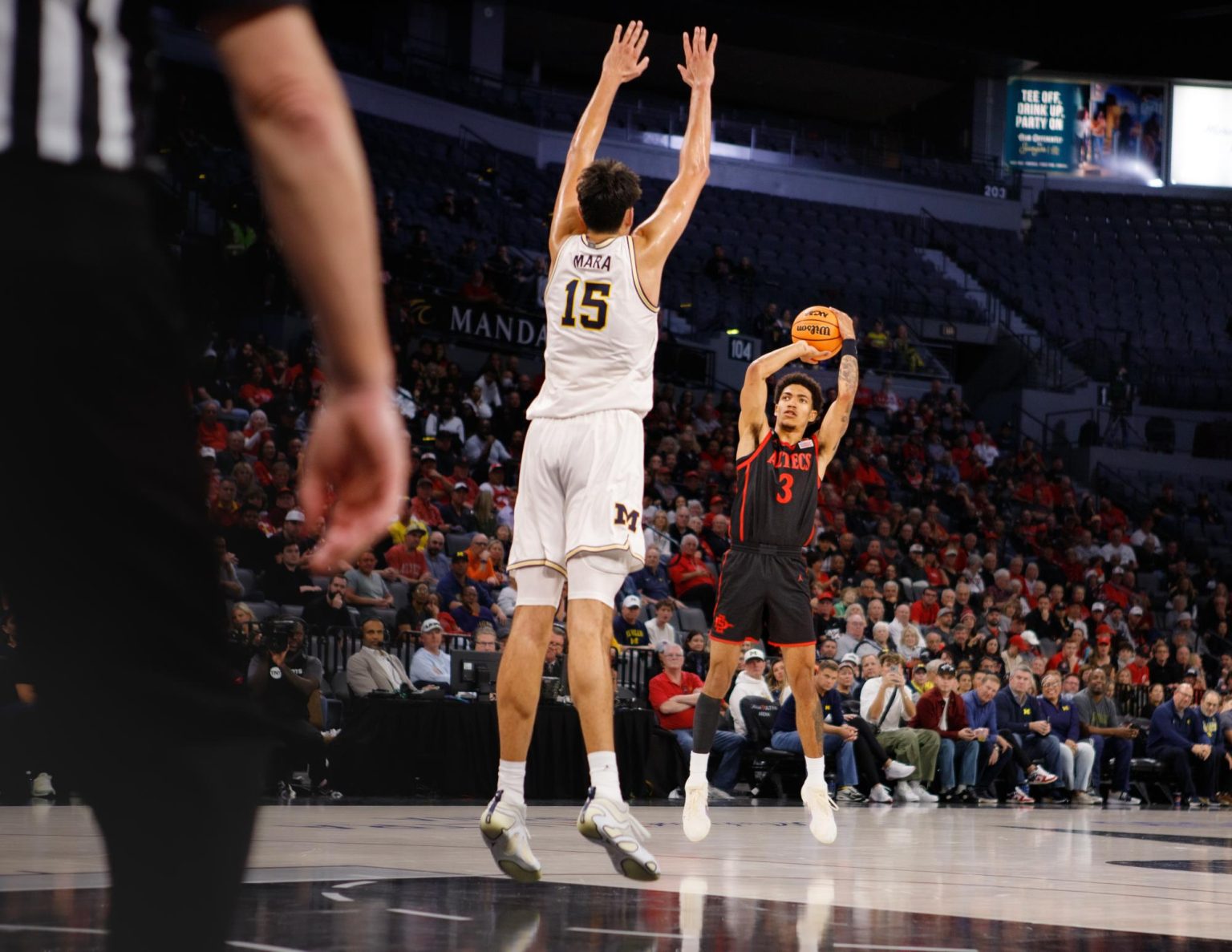 Elzie Harrington shines as SDSU’s lone bright spot in blowout loss to ...